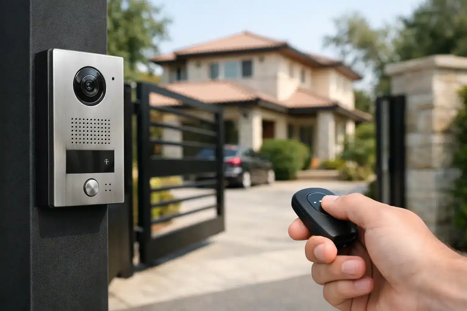 Gate Intercom Systems for Homes Explained - Aluminium Gate Group